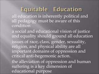 Classroom, curriculum, and marginalization mishra | PPT