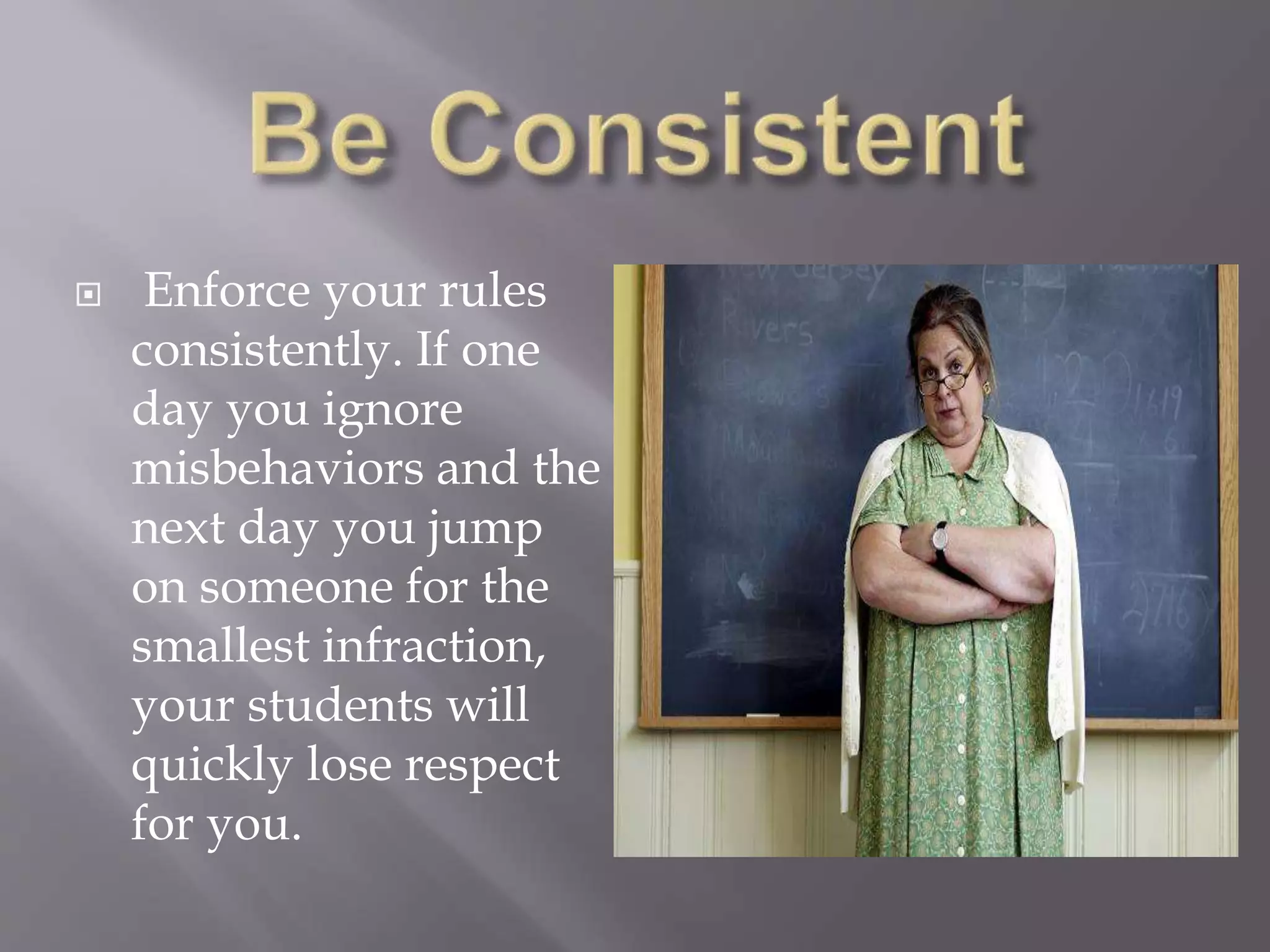 How to Manage Classroom Discipline | PPSX