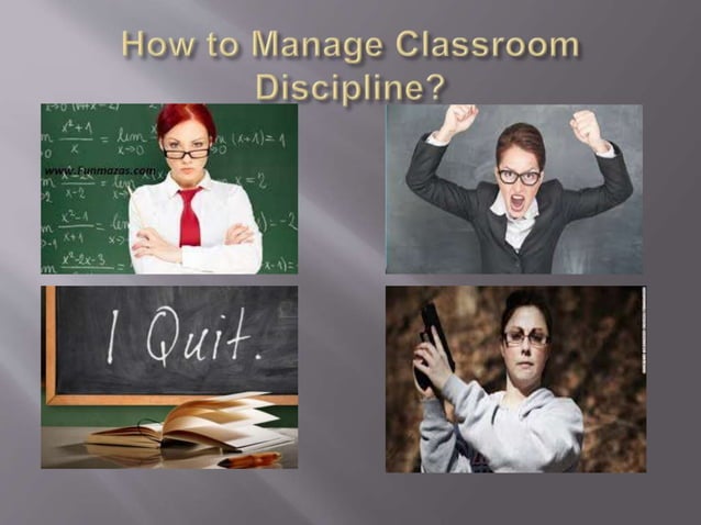 How to Manage Classroom Discipline | PPSX