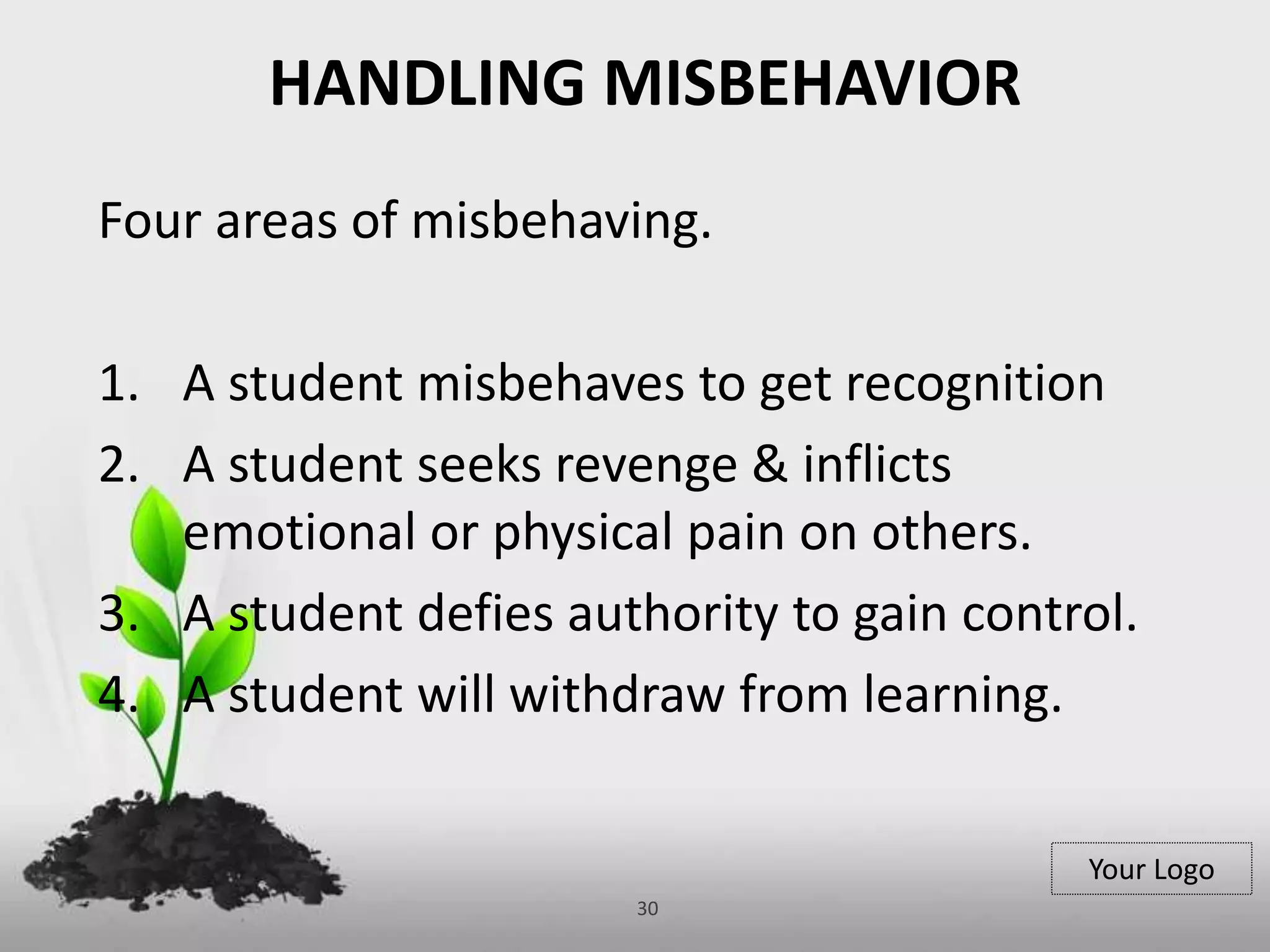 Classroom discipline differs classroom management | PPTX