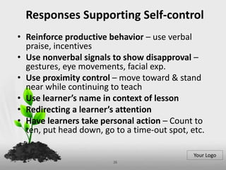 Classroom discipline differs classroom management | PPTX