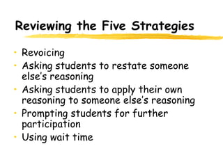 Classroom Discussions | PPS