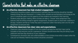 Classroom Environment Presentation | PPT