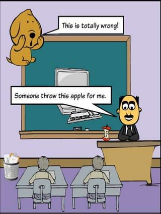 Classroom ethics cartoon by Reaz and Ayyaz | PPTX