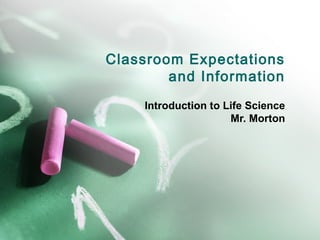 Classroom Expectations | PPT