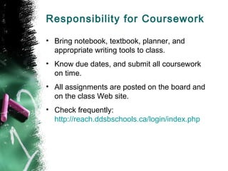 Classroom expectations | PPT