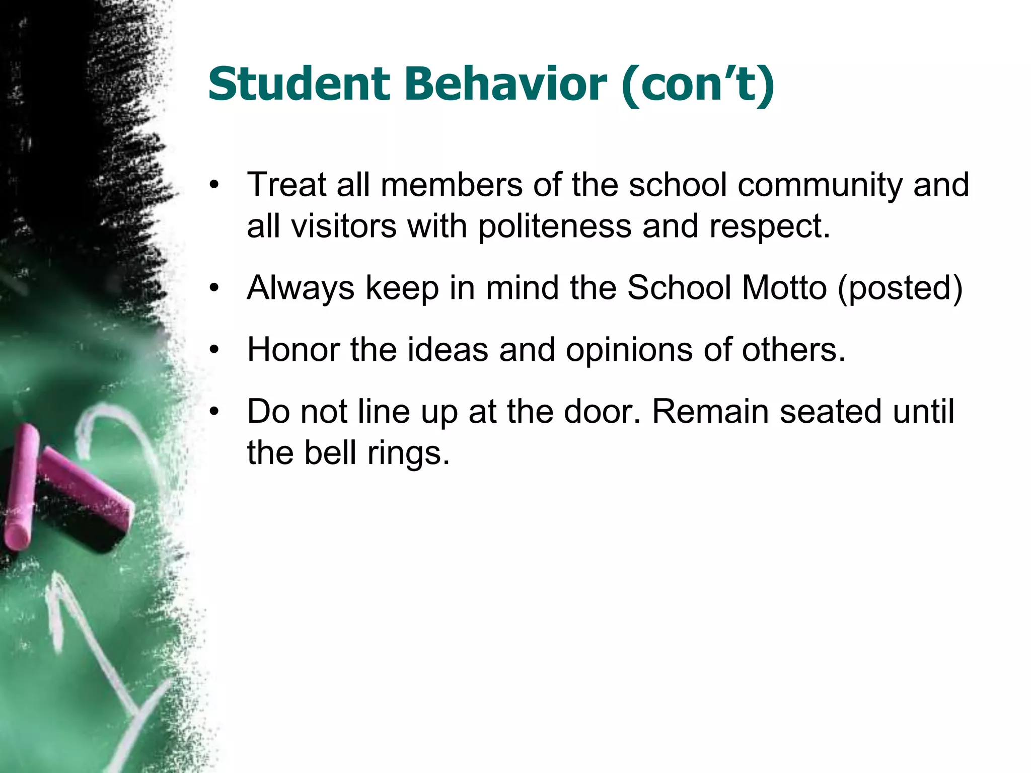 Computer Lab Expectations | PPT