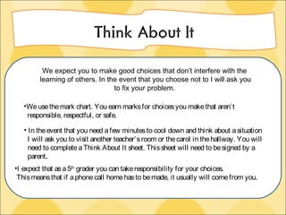 Classroom expectations[1] | PPT