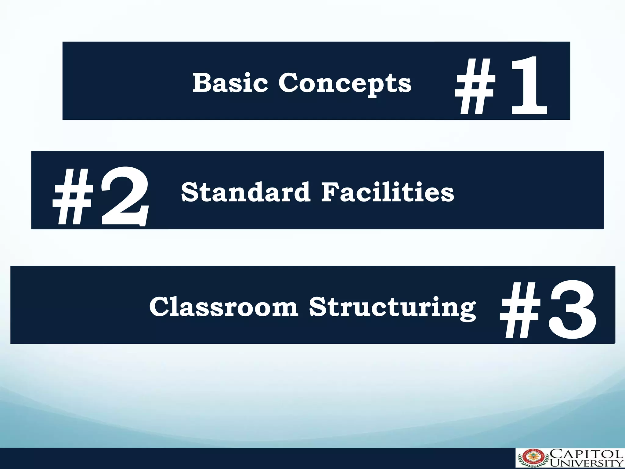 Classroom Facilities | PPT