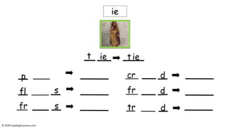 Teaching Kids at Home Long i spelling patterns igh, i_e, ie, y and i | PDF
