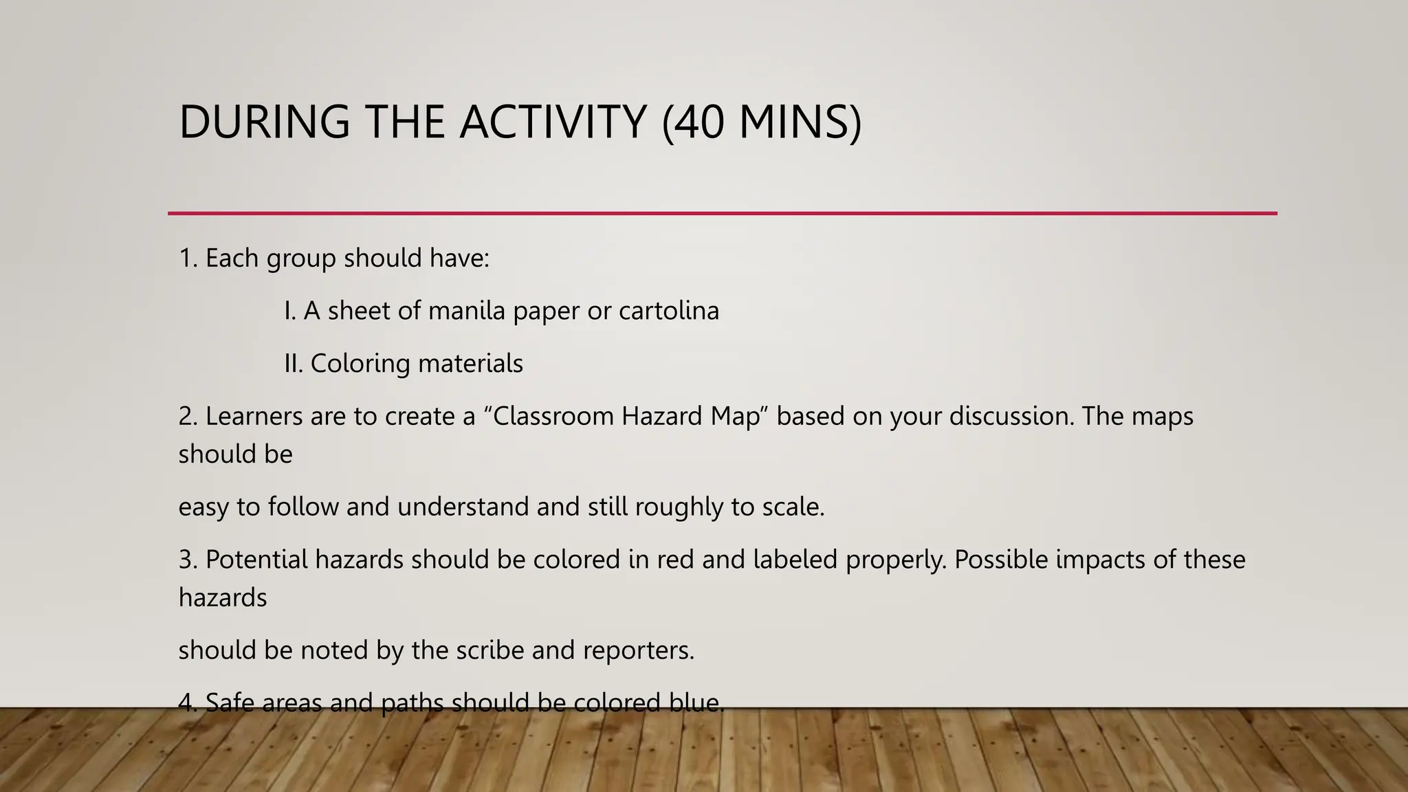 Identifying Classroom Hazards- Disaster Readiness | PPTX