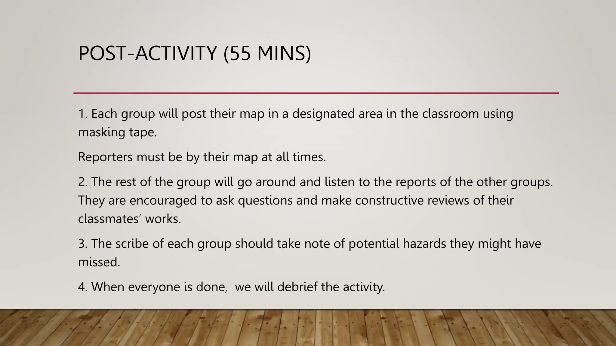 Identifying Classroom Hazards- Disaster Readiness | PPTX