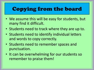 Classroom Helpers Helping with Writing | PPTX | Homework and Study ...