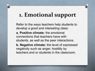 Classroom interaction | PPTX