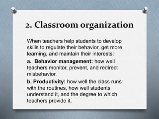 Classroom interaction | PPTX