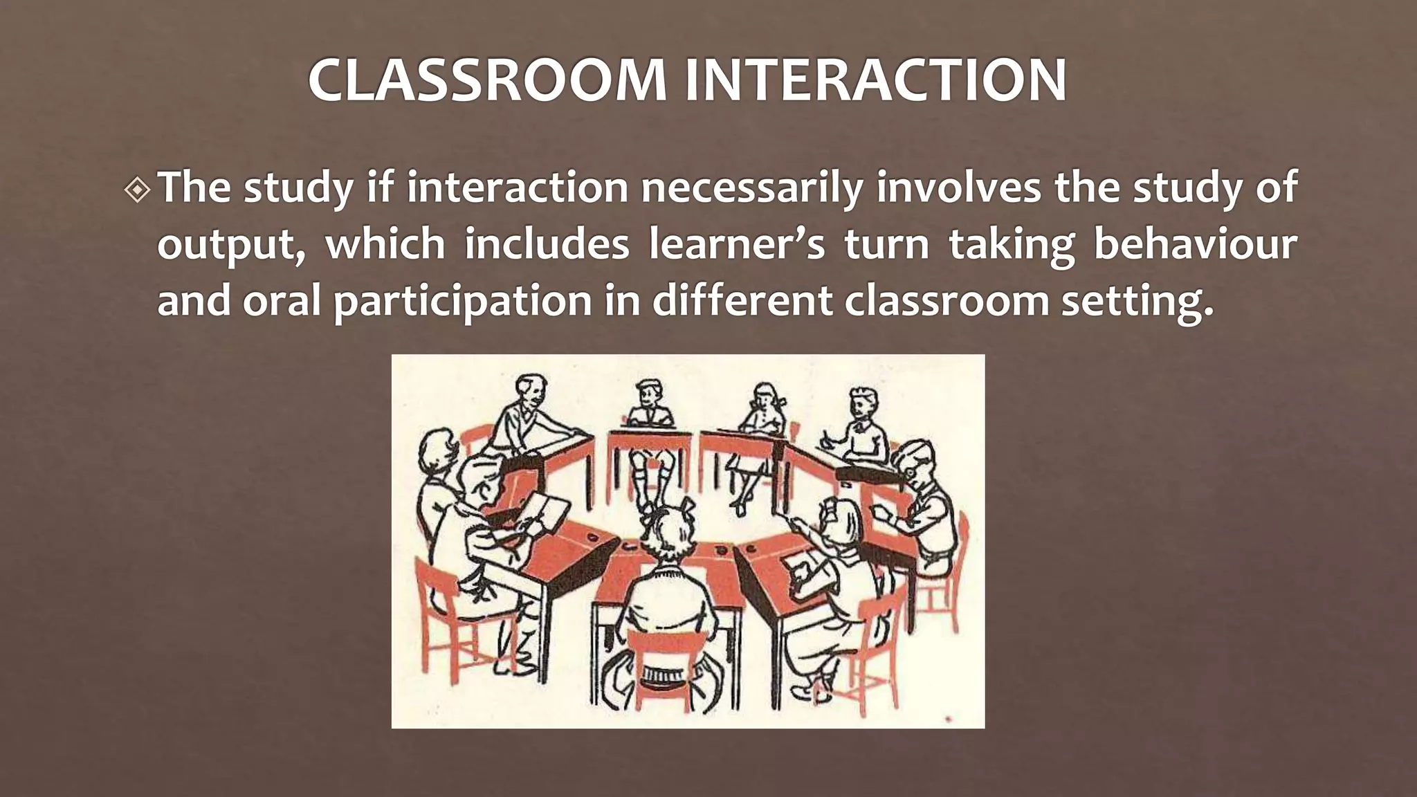 Classroom interaction | PPT