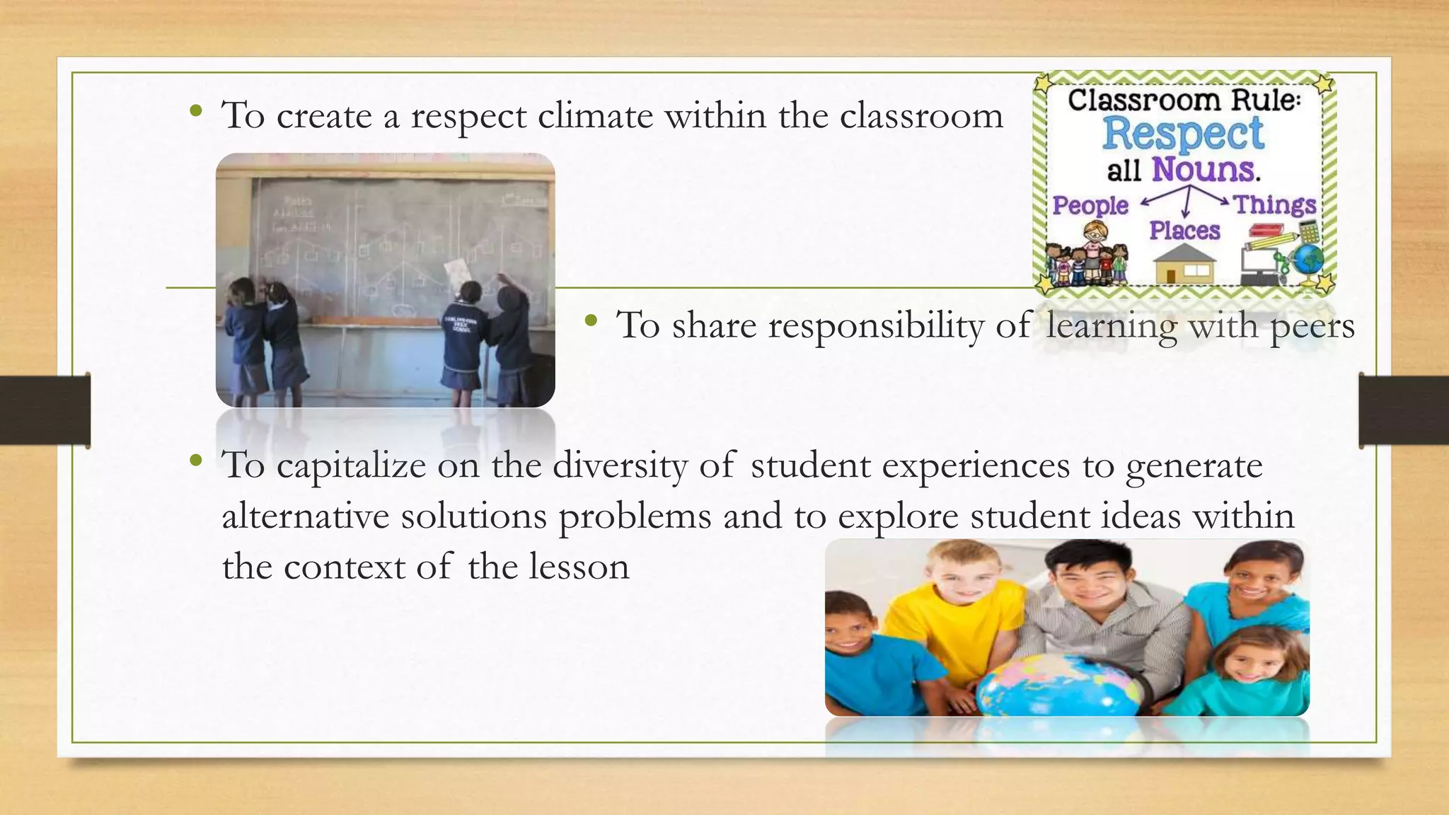 Classroom interactions | PPTX