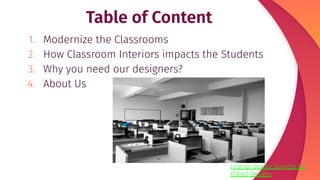 Classroom interior design and decoration | PDF