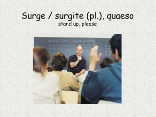 Classroom language | PPT