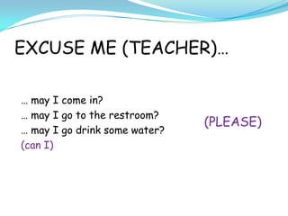 Classroom language | PPTX
