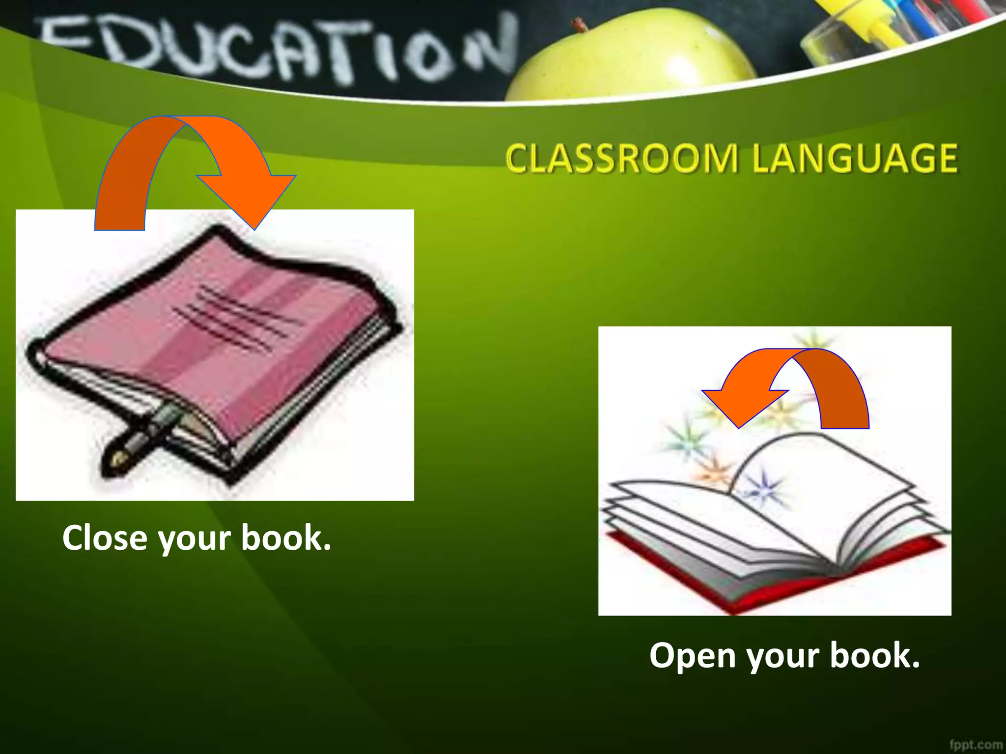 Classroom language | PPTX