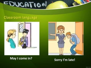 Classroom language | PPTX