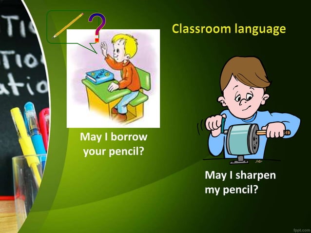 Classroom language | PPTX