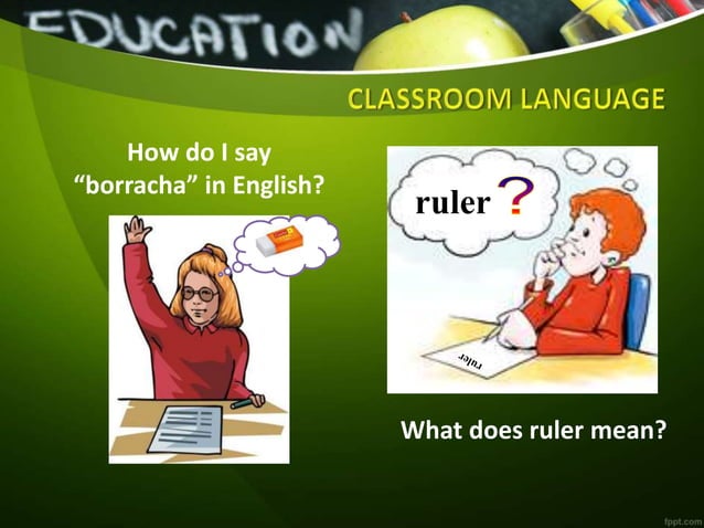 Classroom language | PPTX