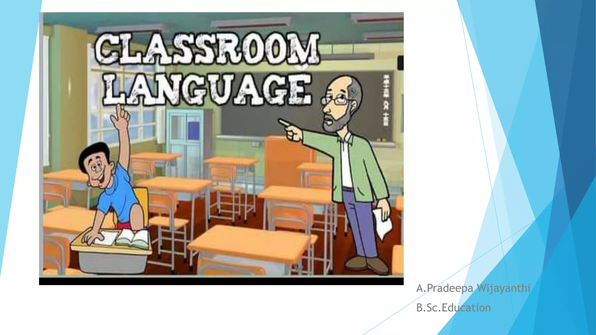 Classroom language | PPT