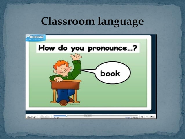 Classroom language 2003 | PPT | Education