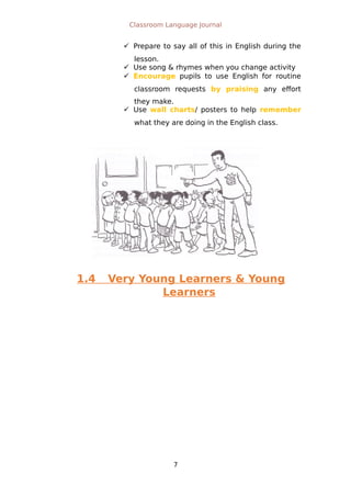 Classroom Language Journal | PDF