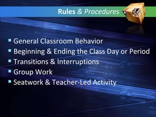 Classroom management | PPTX