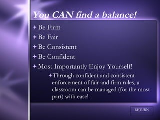Classroom management | PPT