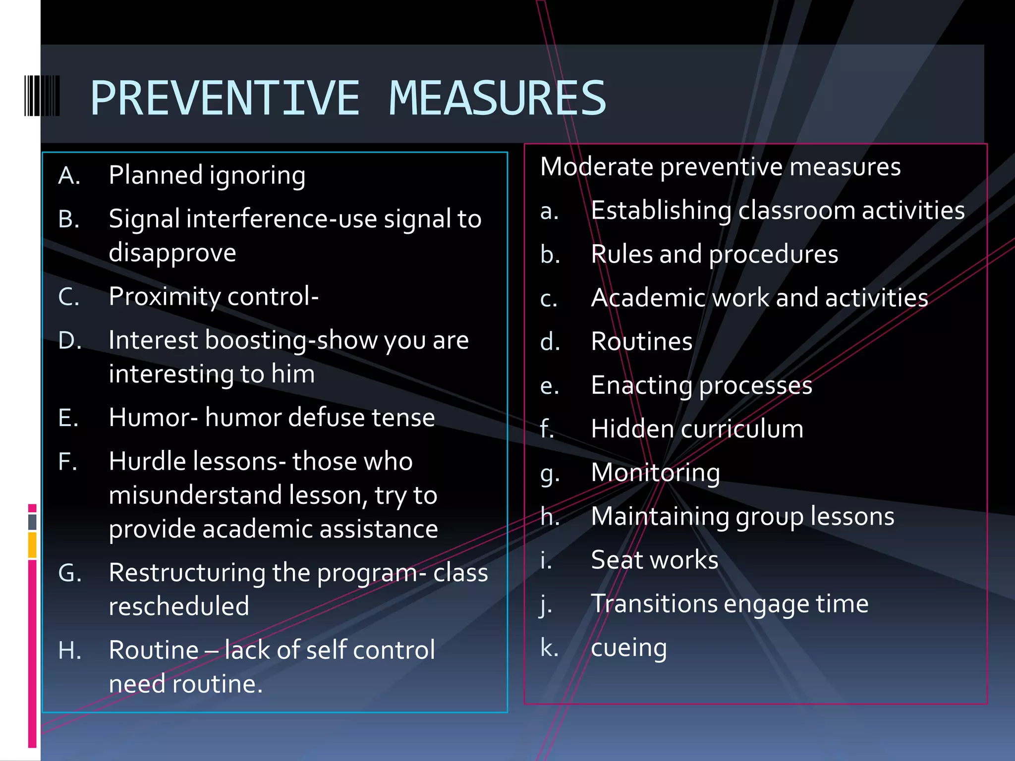 Classroom management | PPTX