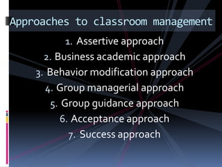 Classroom management | PPT