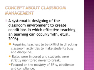 Classroom management | PPT