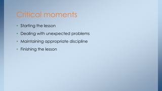 Classroom Management Issues in ELT | PPSX