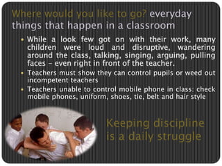 Classroom management | PPT