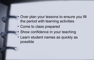 Class room management | PPT