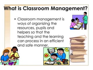 Classroom management | PPTX