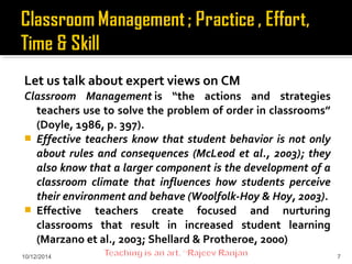 Classroom Management - Tips and Techniques for Effective Learning in ...