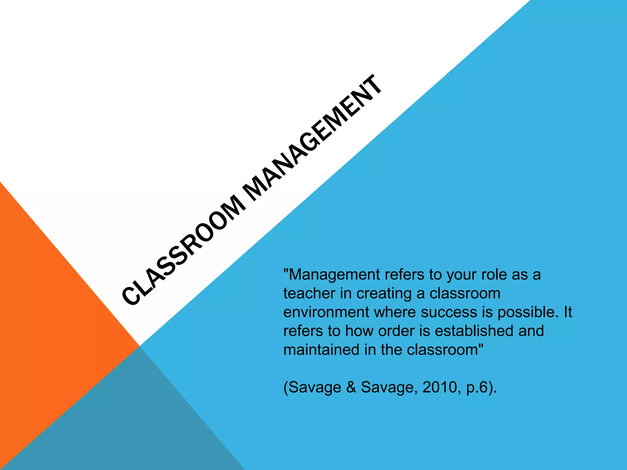 Classroom management | PPT
