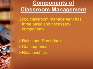 Classroom management | PPT