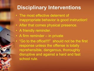 Classroom management | PPT