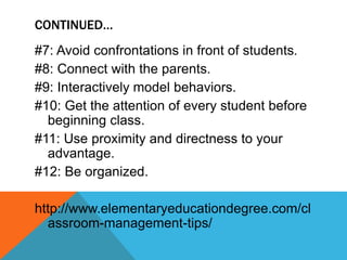 Classroom management | PPT