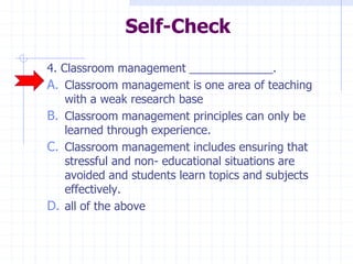 Classroom management | PPTX