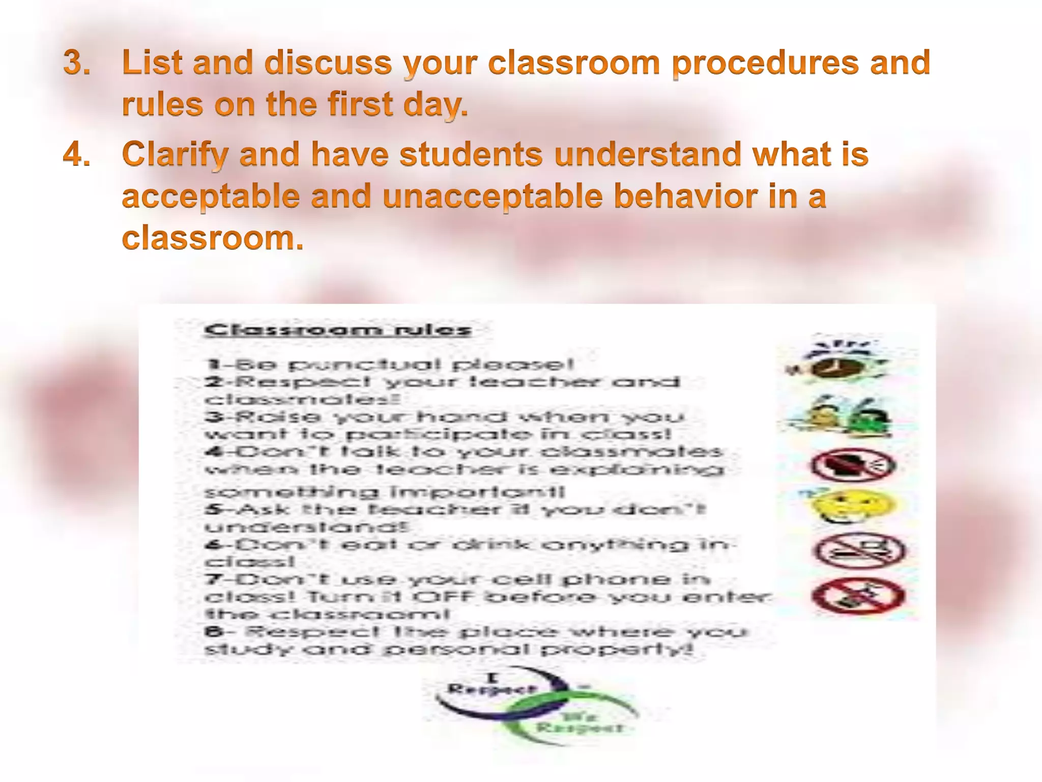 Prevention of common classroom problems (Classroom management) | PPT