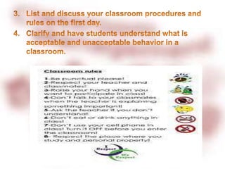 Prevention of common classroom problems (Classroom management) | PPT