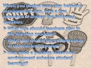 Prevention of common classroom problems (Classroom management) | PPT