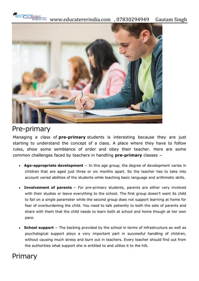 Classroom management | PDF